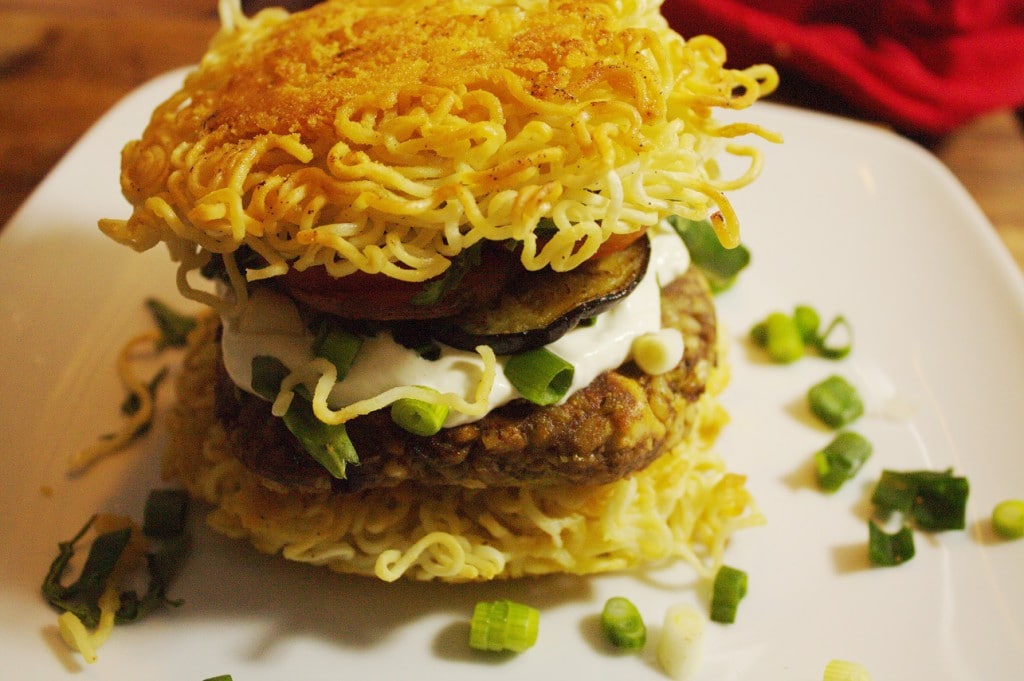 Ramen Burger - Der Trend aus New York | Vegane Rezepte